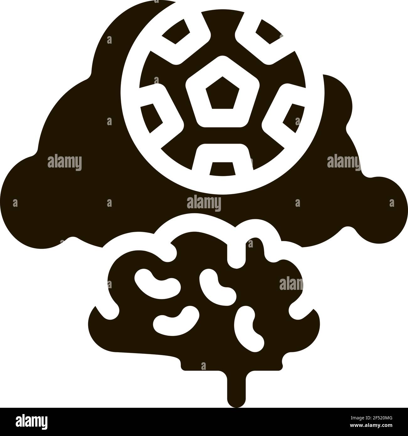 Thoughts about Football Icon Vector Illustration Stock Vector Image ...