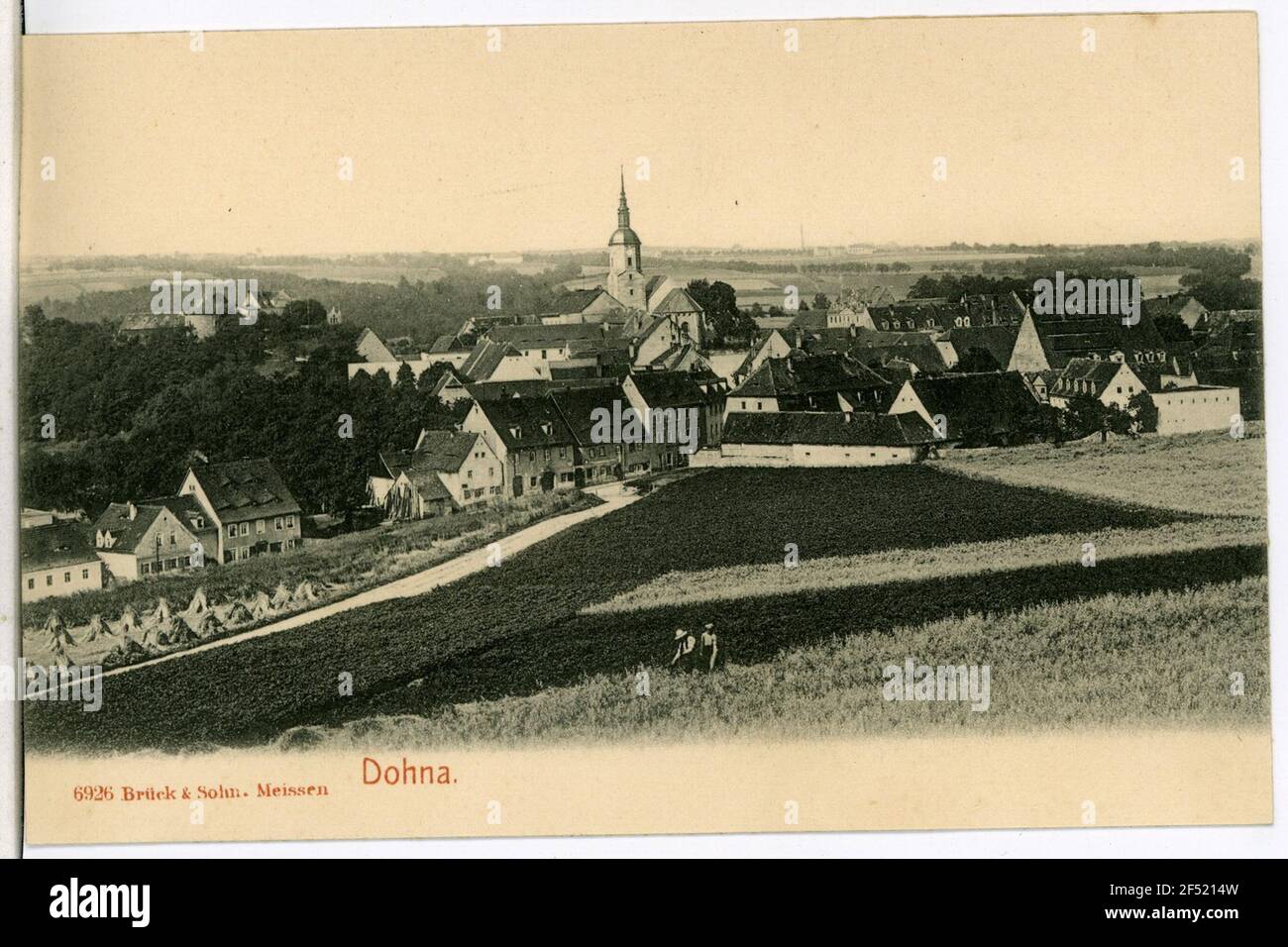 View of Dohna Dohna. View of Dohna Stock Photo - Alamy