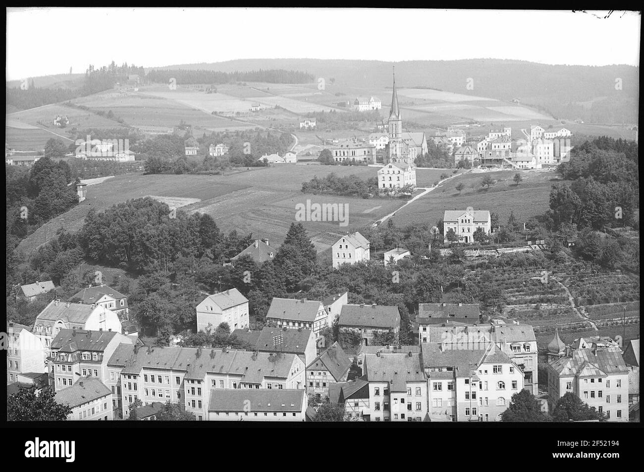 Sebnitz. View of Sebnitz Stock Photo - Alamy