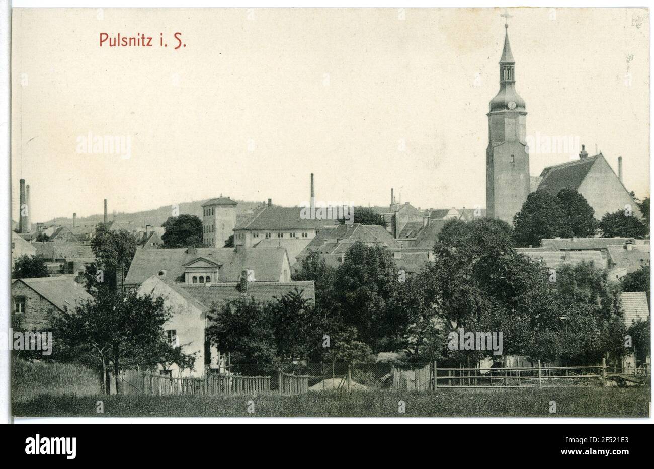 View of Pulsnitz Pulsnitz. View of Pulsnitz Stock Photo - Alamy