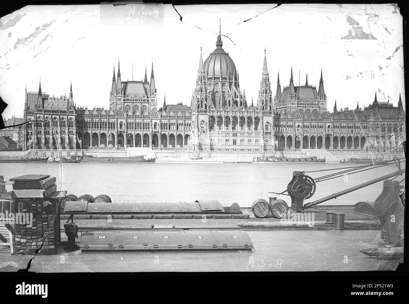 Budapest. Parliament (1896). Donaufront Stock Photo - Alamy