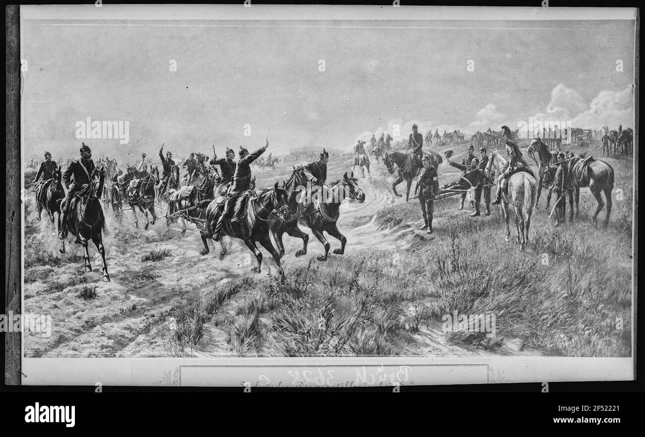 The I. K. S. Field Artillery Regiment No. 12 in the battle at Sedan ...