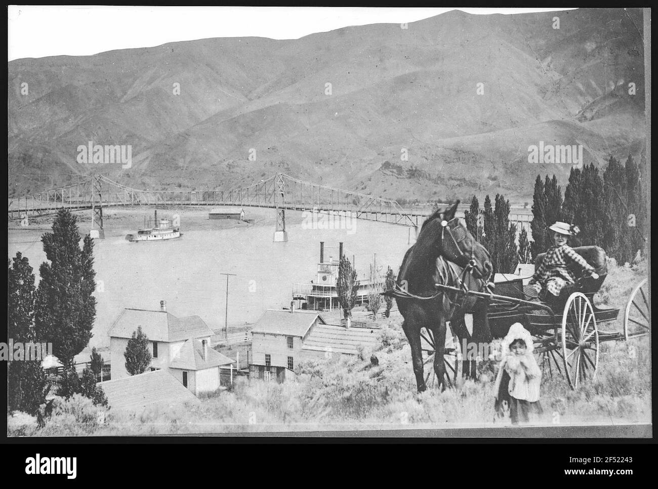 Lewiston. Bridge at Lewiston,Idaho Stock Photo - Alamy