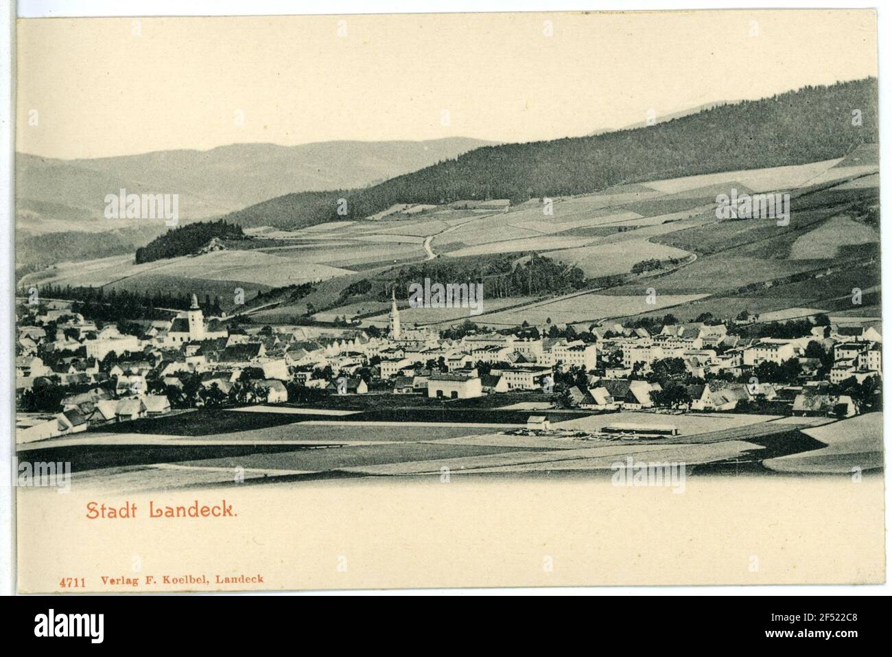 View of Landeck Landeck. View of Landeck Stock Photo - Alamy