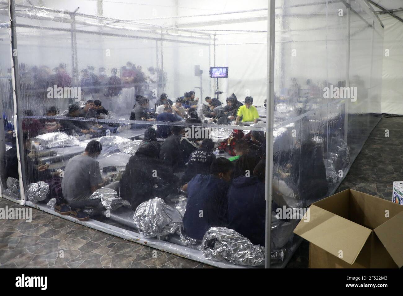Temporary immigration facility hi-res stock photography and images - Alamy