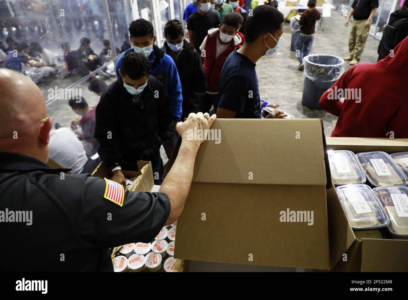 Donna, United States. 23rd Mar, 2021. View of the U.S. Customs and ...