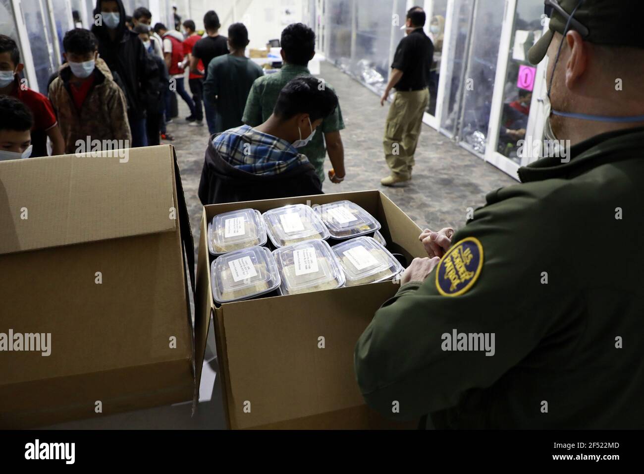 Donna, United States. 23rd Mar, 2021. View of the U.S. Customs and ...