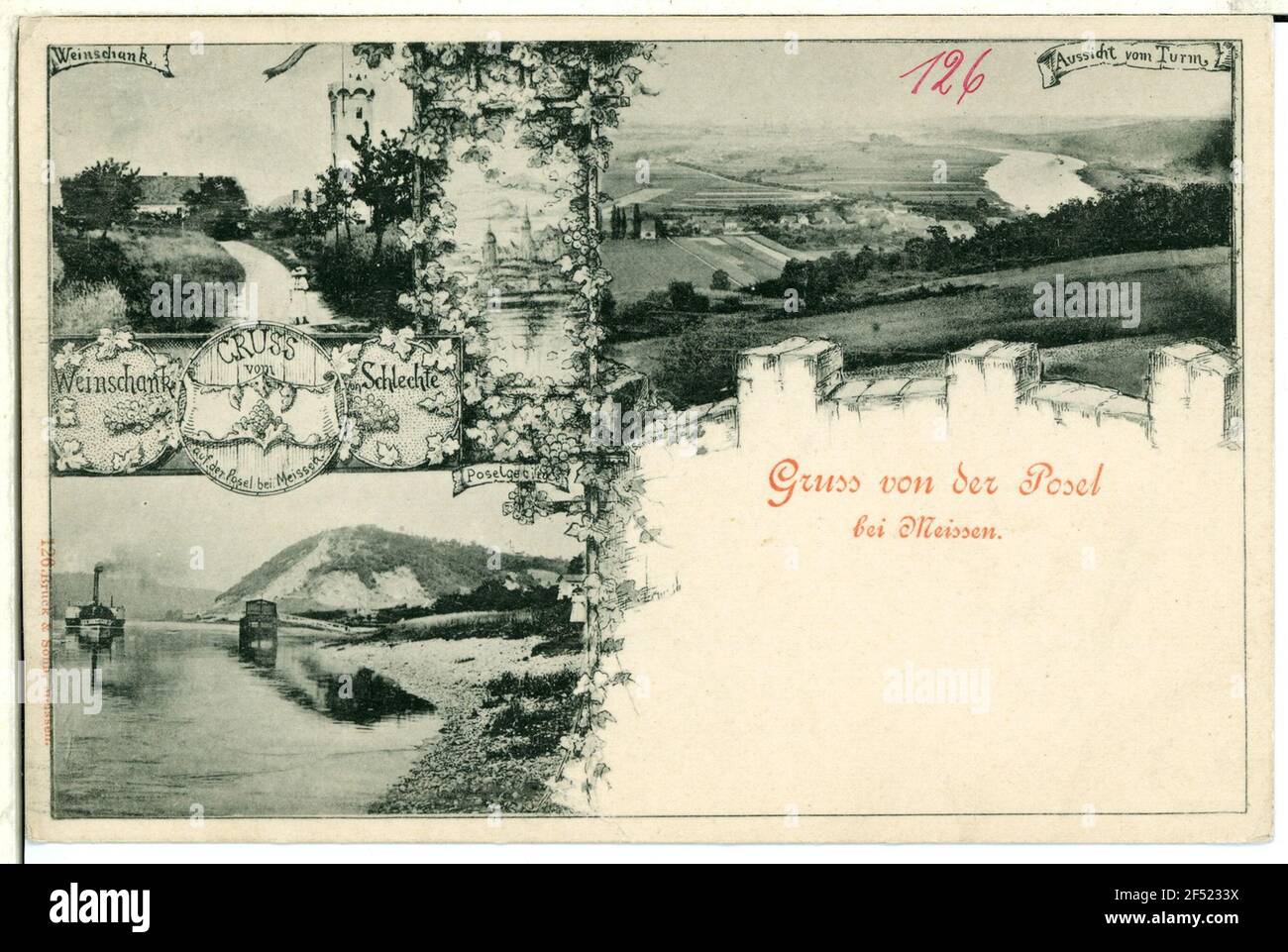 Bosel Meissen. Bosel Stock Photo - Alamy