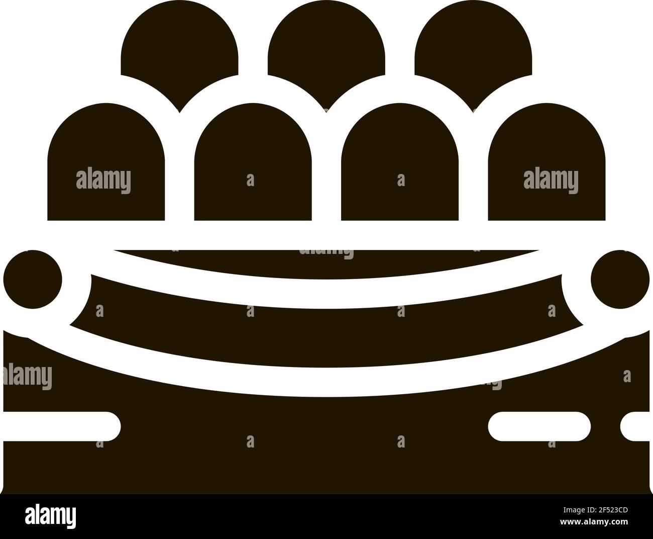 Black spectators Cut Out Stock Images & Pictures - Alamy