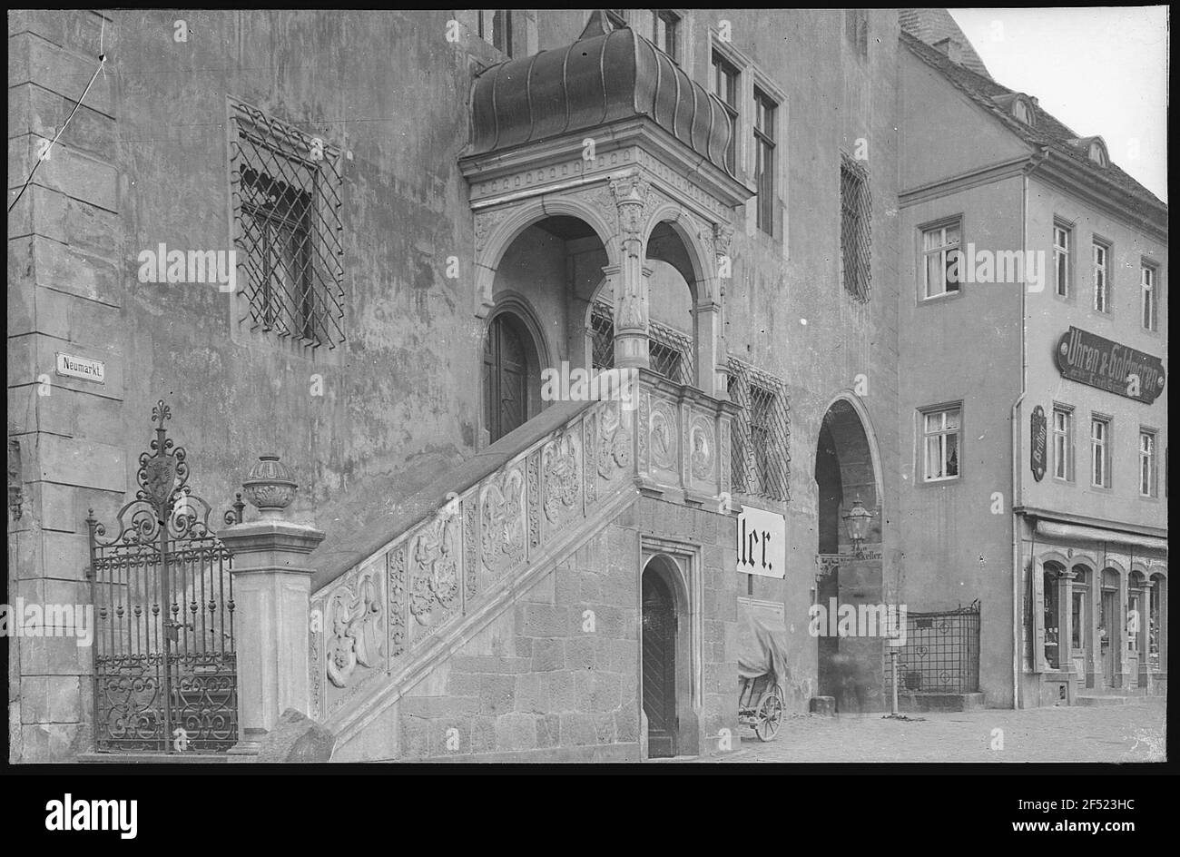 Town hall decoration Black and White Stock Photos & Images - Alamy