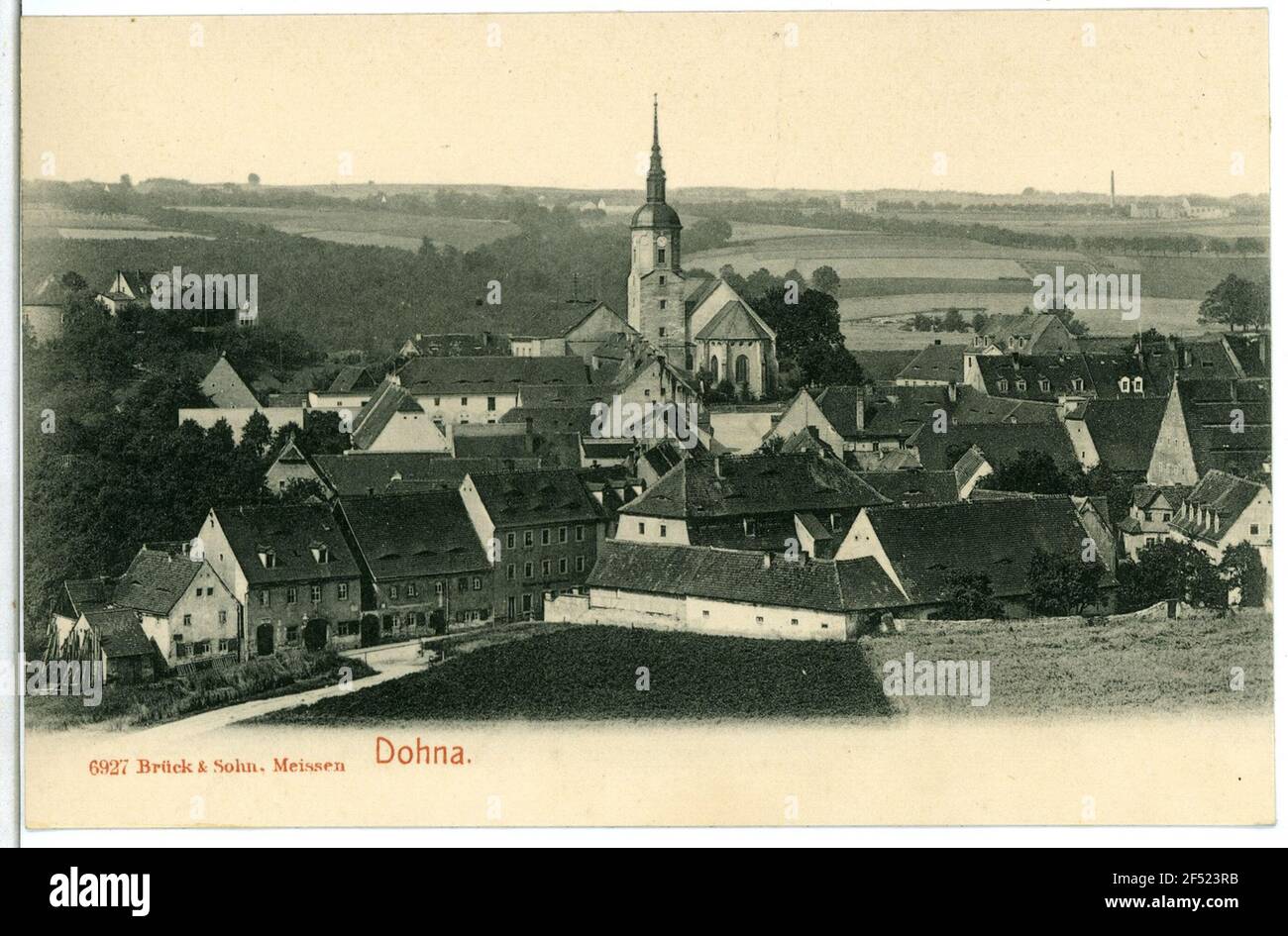 View of Dohna Dohna. View of Dohna Stock Photo - Alamy