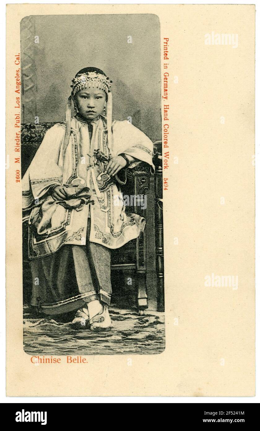 Chinese Belle Chinese Belle Stock Photo - Alamy