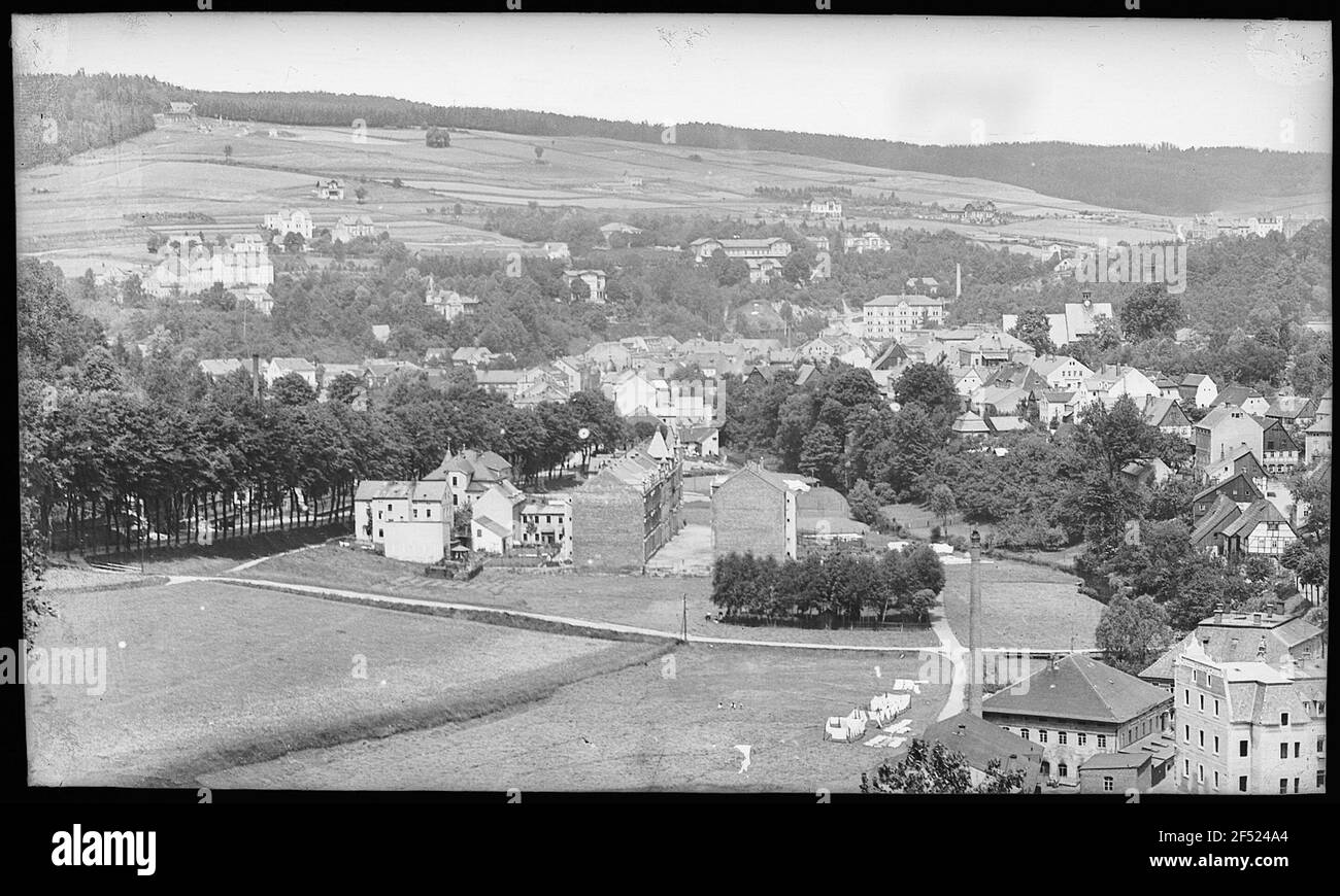 Sebnitz. View to Sebnitz Stock Photo - Alamy
