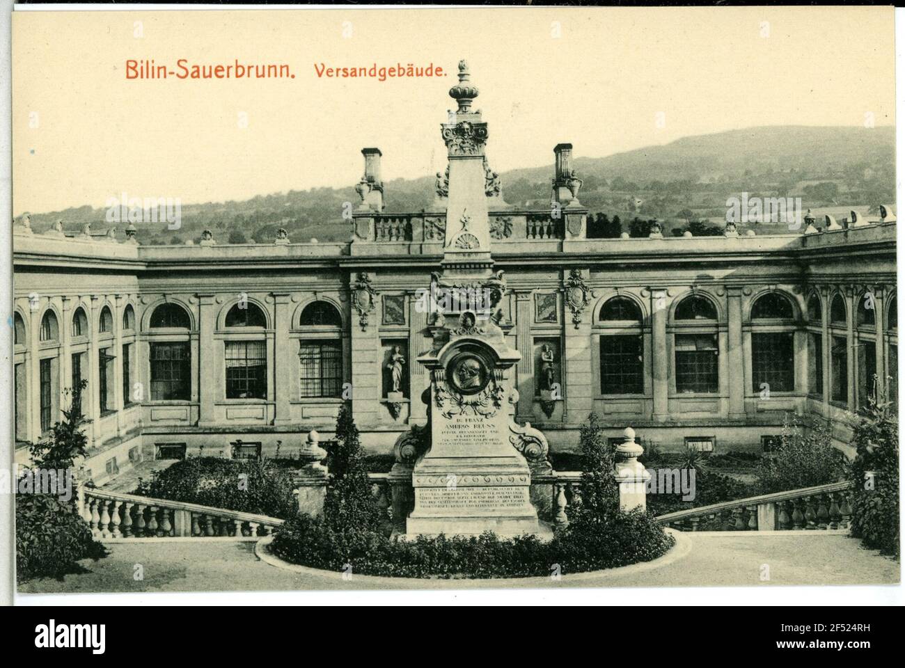 Sauerbrunn - Visiting building Bilin. Sauerbrunn - Visiting building ...