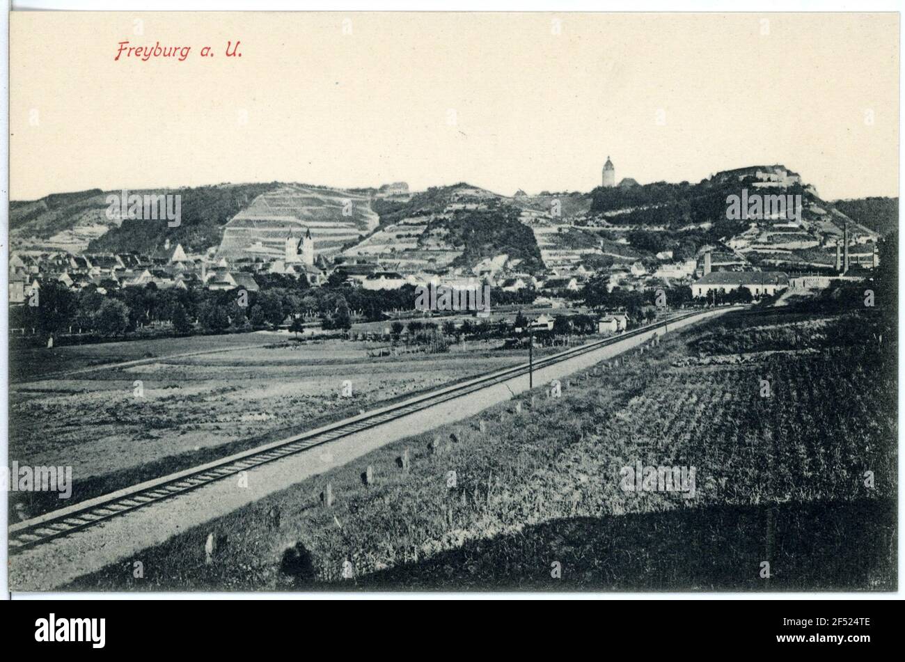 View of Freyburg Freyburg. View of Freyburg Stock Photo - Alamy