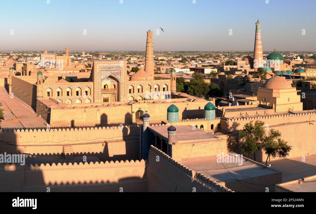 Evening view khiva chiva hi-res stock photography and images - Alamy