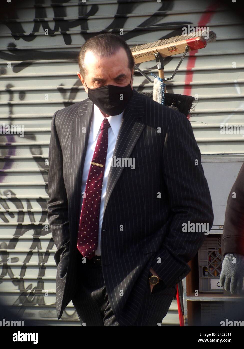 March 23, 2021, New York, New York, USA: New York- Filming in Coney ...