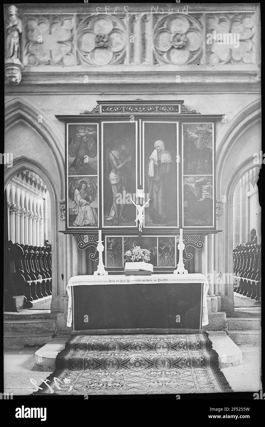 Altarpiece church Black and White Stock Photos & Images - Alamy