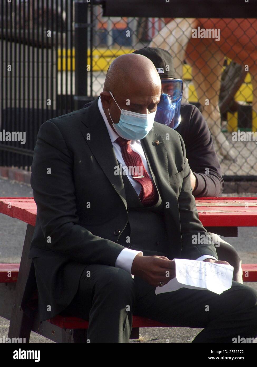 March 23, 2021, New York, New York, USA: New York- Filming in Coney ...