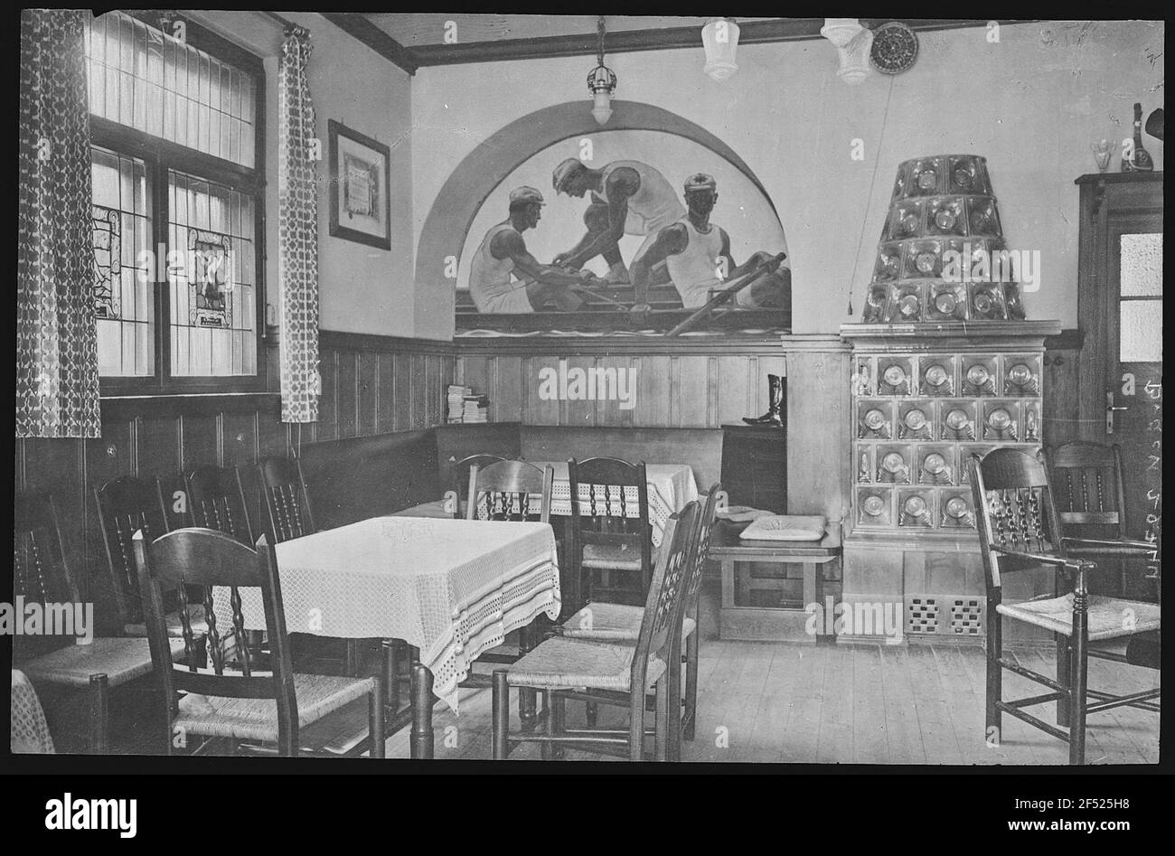 Meissen. Interior of the Rowing Club "Neptune Stock Photo - Alamy