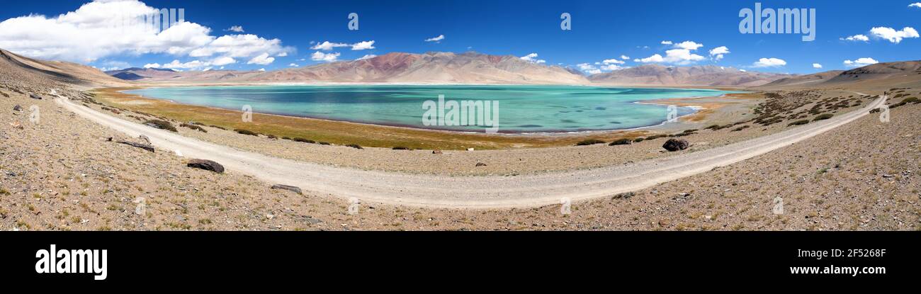 Lake Kar or Tso Kar - Rupshu valley, Ladakh, Jammu and Kashmir, India ...