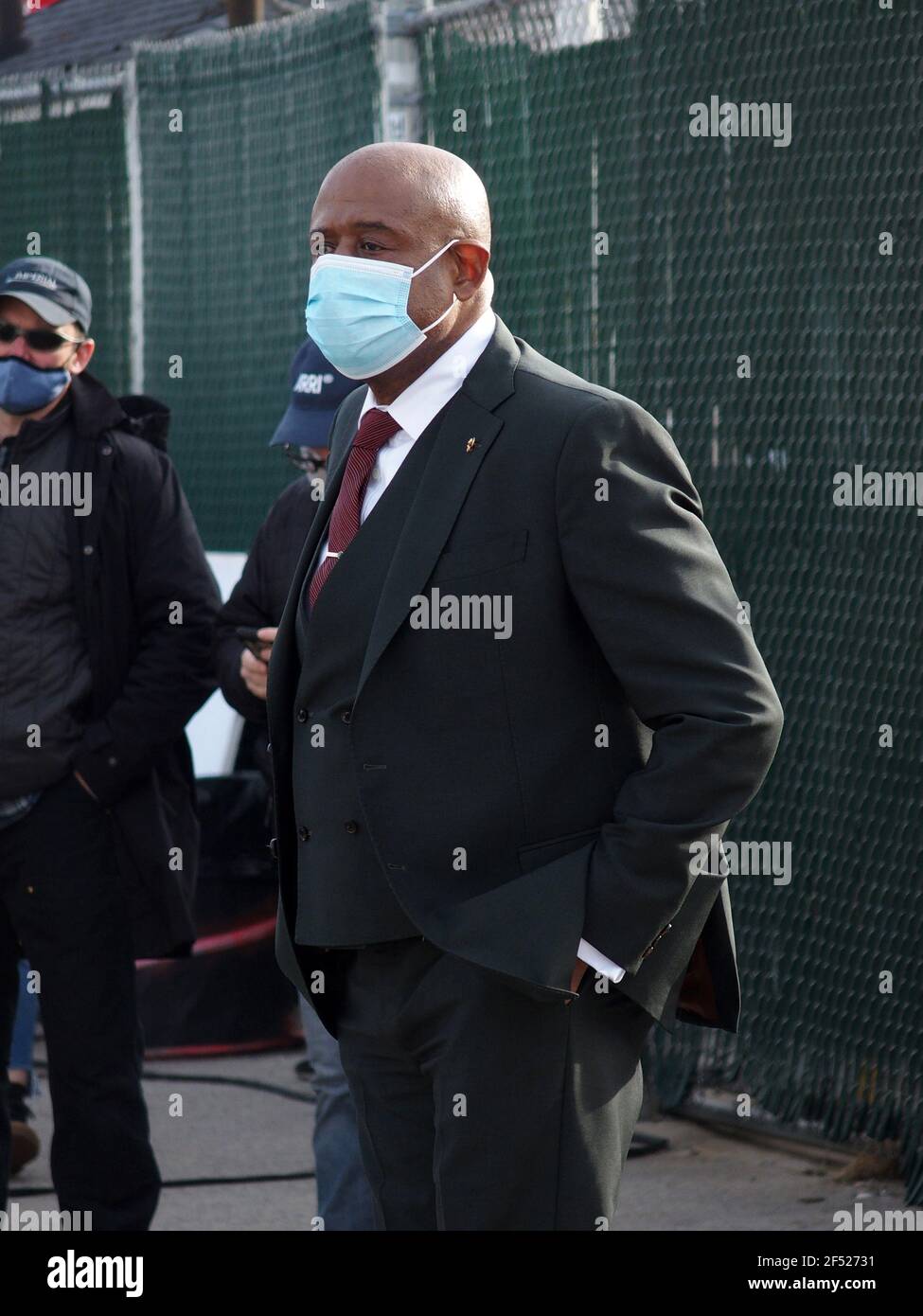 March 23, 2021, New York, New York, USA: New York- Filming in Coney ...