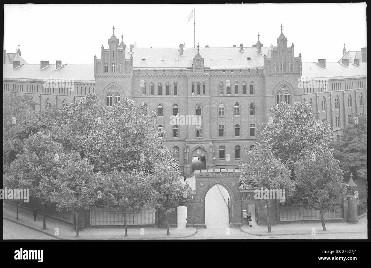 Medieval barracks Black and White Stock Photos & Images - Alamy