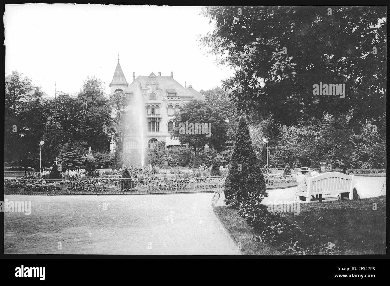 Freiberg. King - Albert - Park Stock Photo - Alamy
