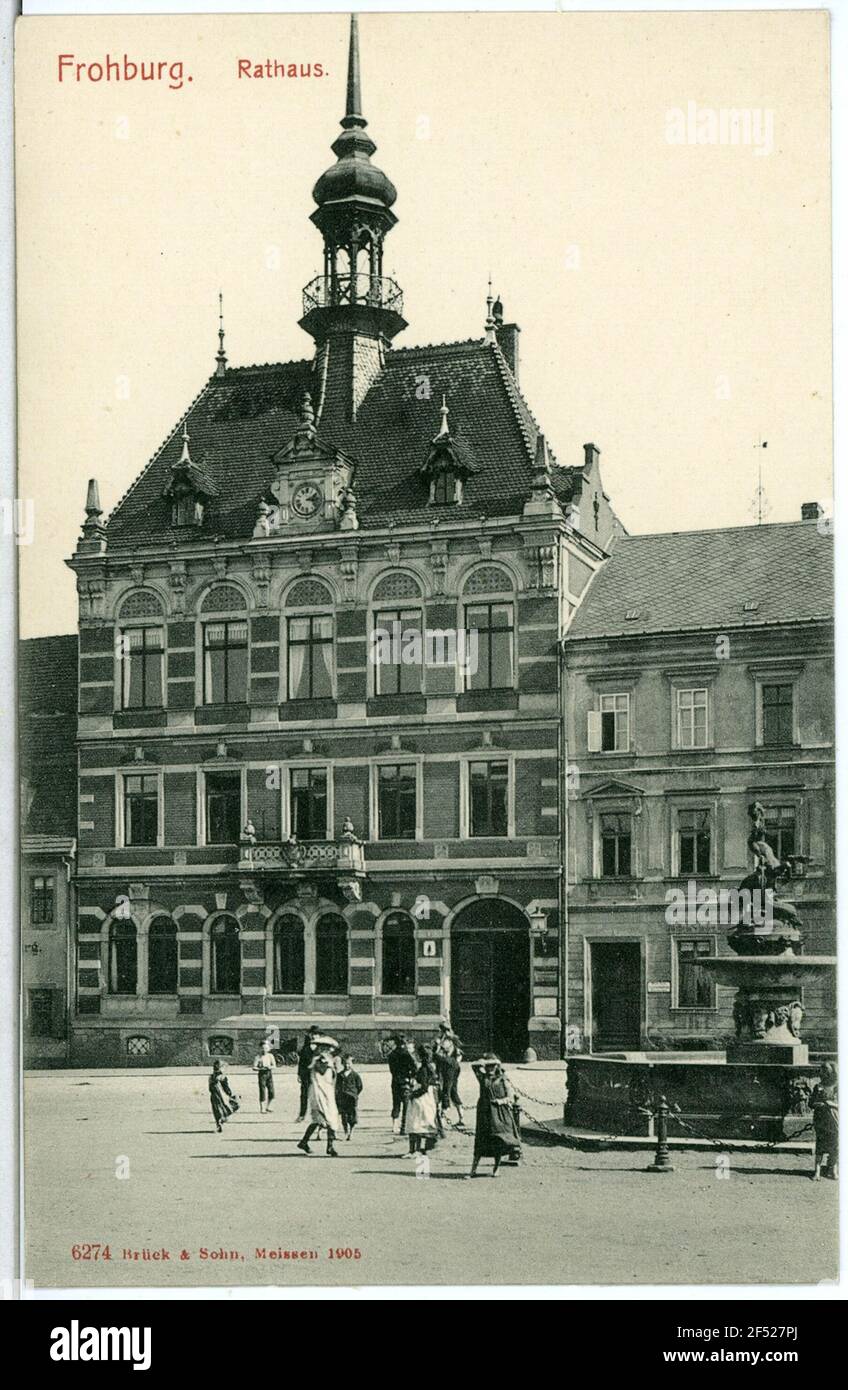 Rathaus Frohburg. Rathaus Stock Photo - Alamy