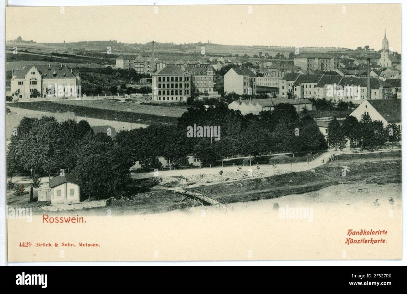 View of Roßwein Roßwein. View of Roßwein Stock Photo - Alamy