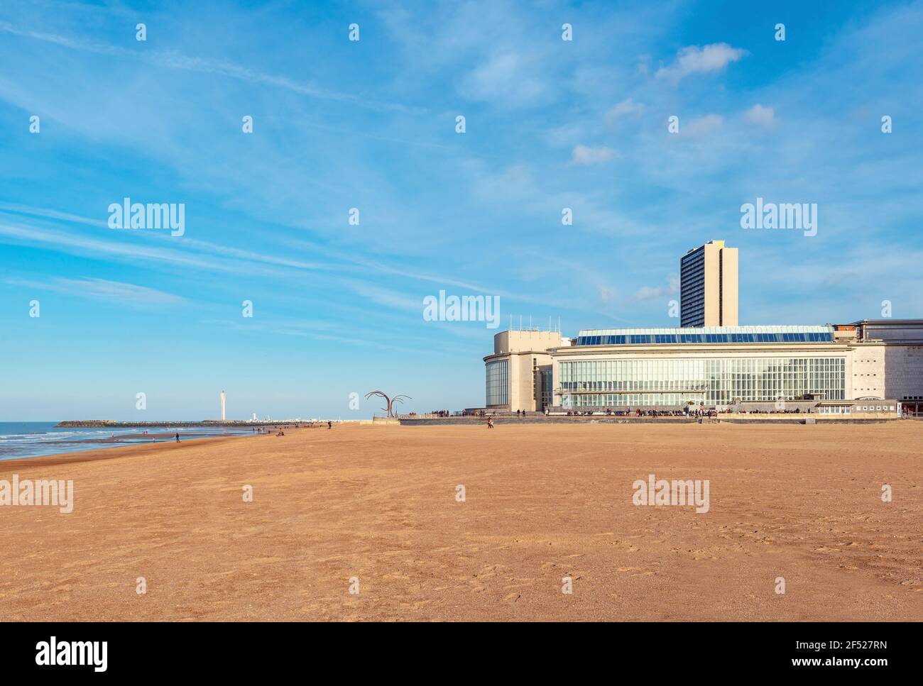 Belgian beach resort hi-res stock photography and images - Alamy