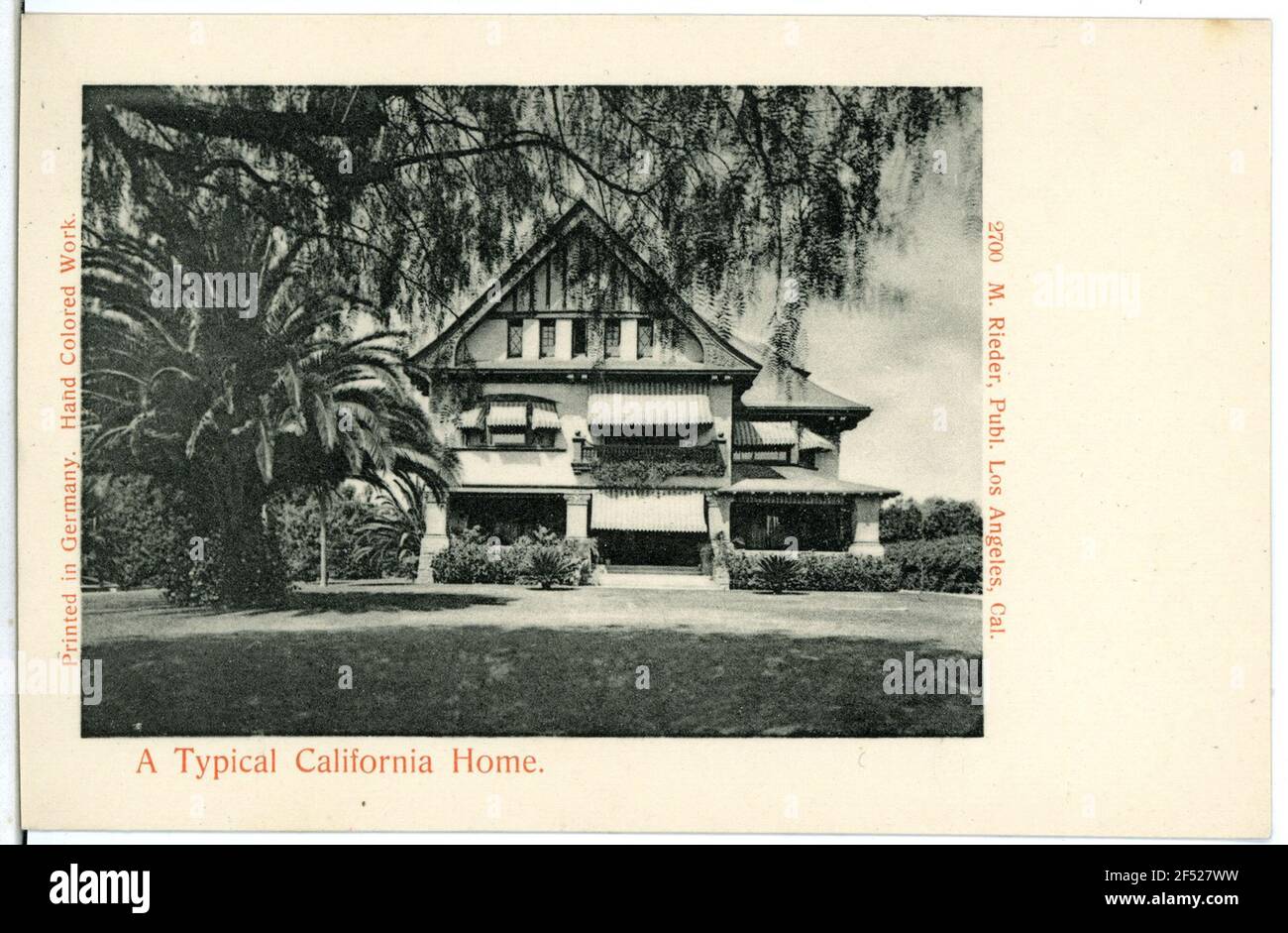 A Typical California Home Kalifornien. A Typical California Home Stock ...