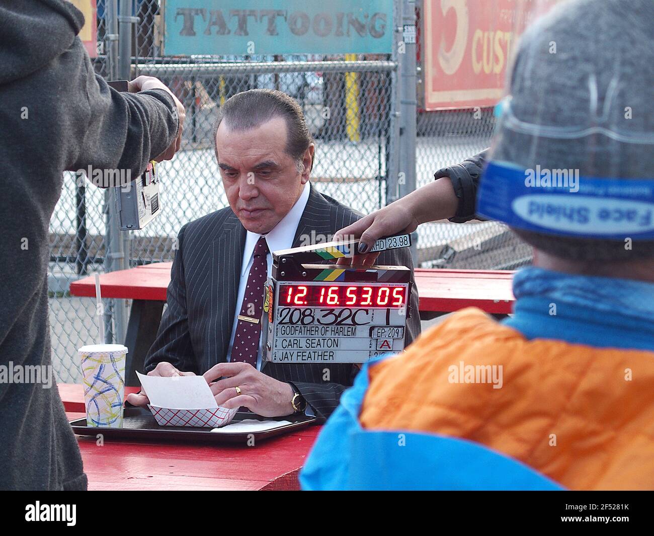 March 23, 2021, New York, New York, USA: New York- Filming in Coney ...