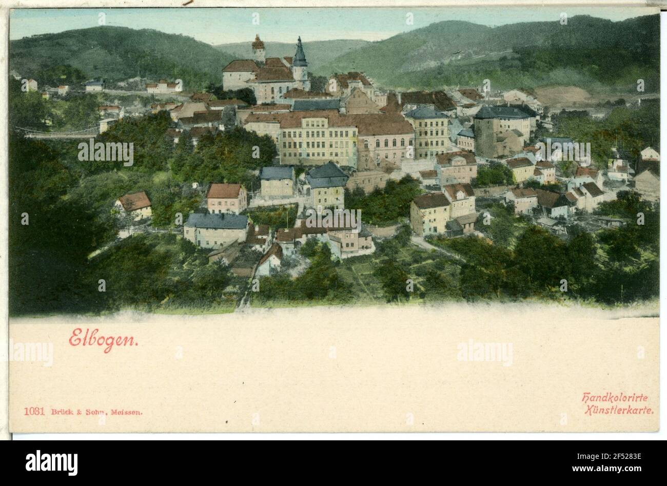 City and castle elbogen Elbogen. City and castle Stock Photo - Alamy