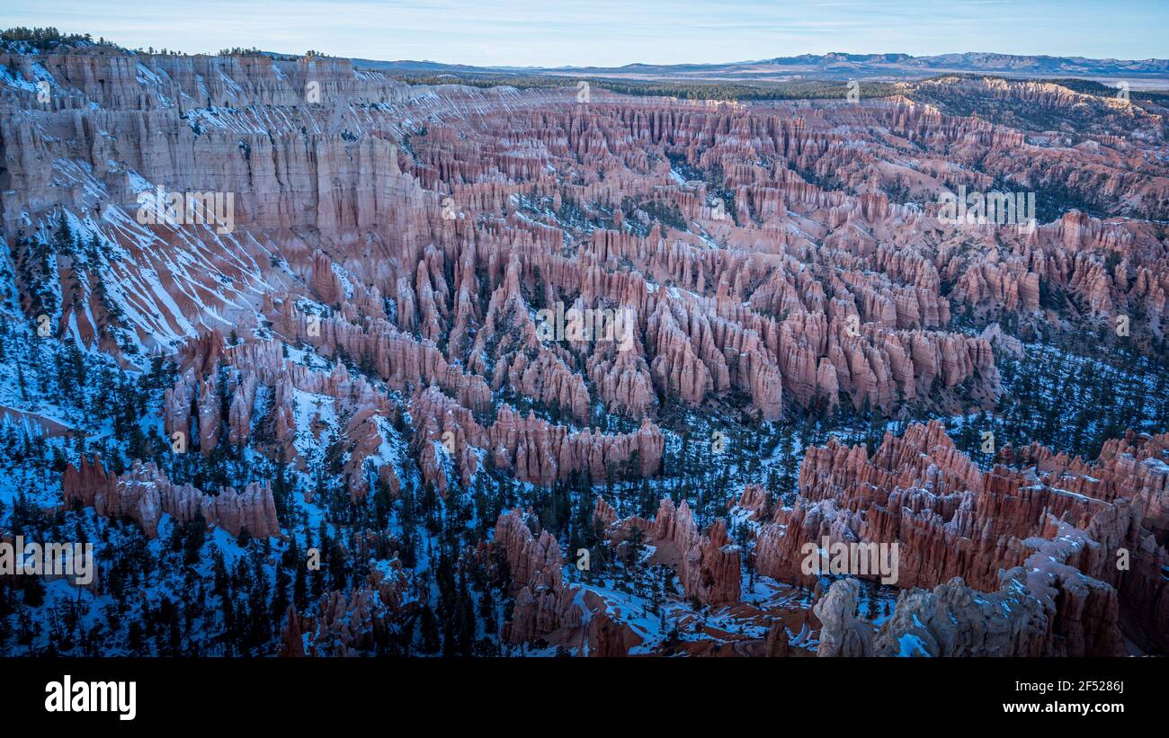 Bryce Point Overlook at Bryce Canyon National Park Stock Photo - Alamy
