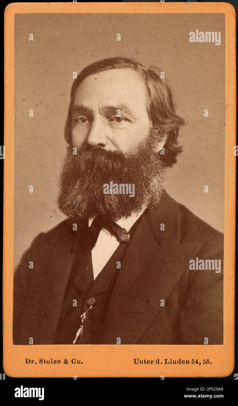 Portrait of Julius Woldemar Zeibig Stock Photo - Alamy