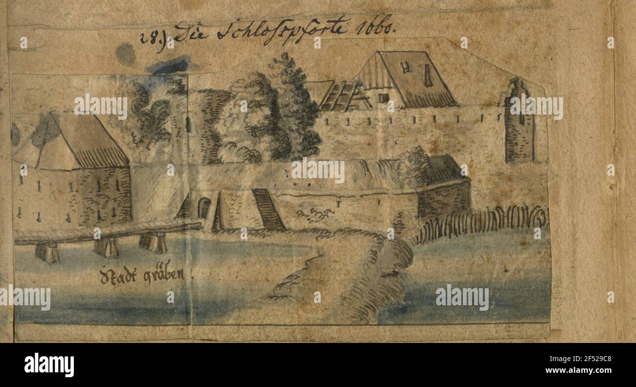 The Castle Ports 1660, Figure 28 Stock Photo - Alamy