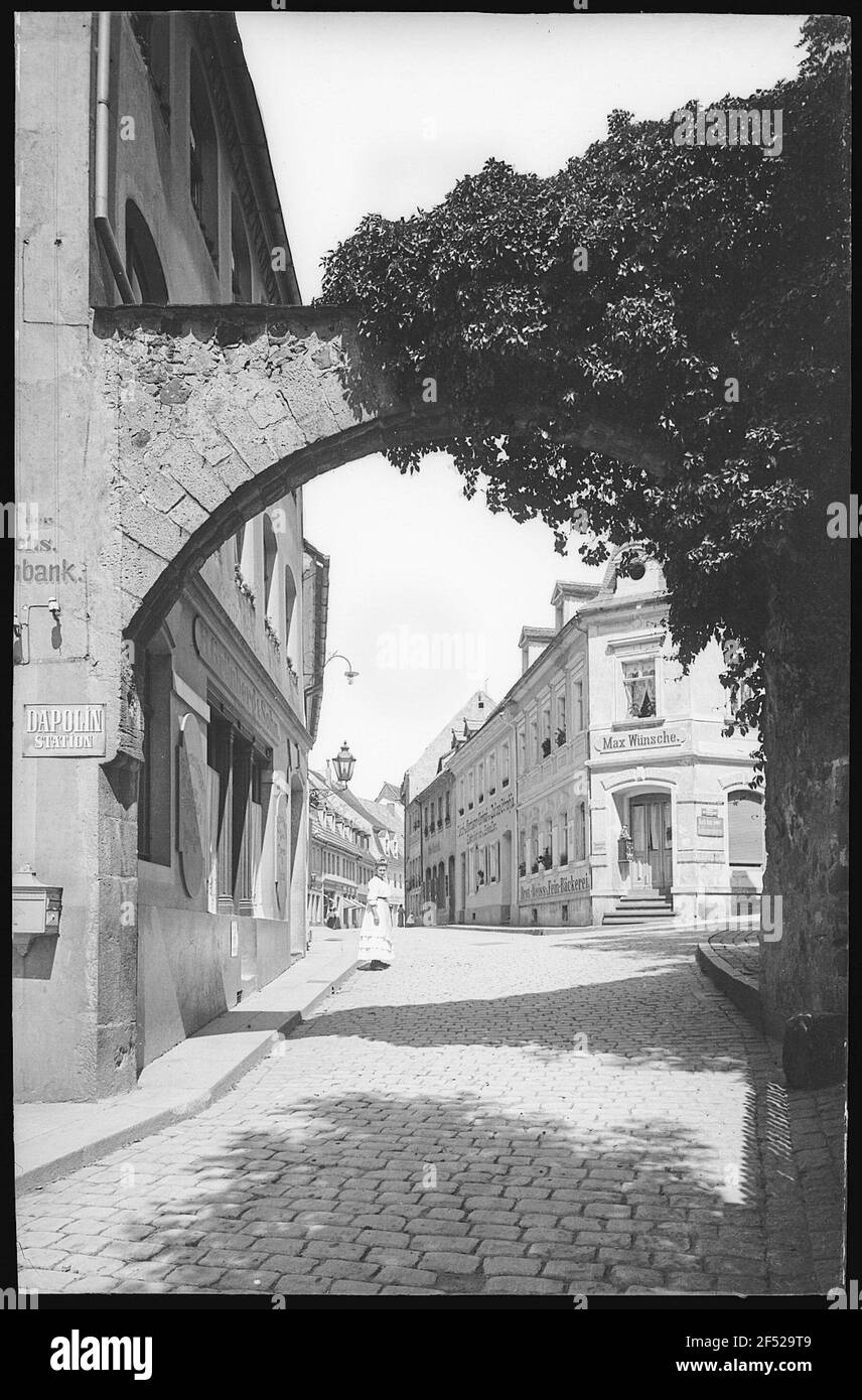 Street features Black and White Stock Photos & Images - Alamy