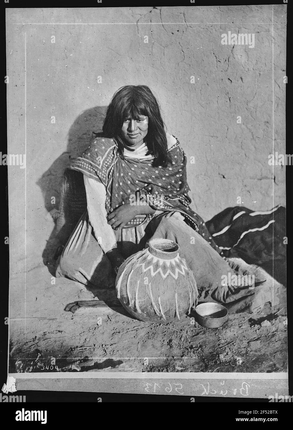 Indian Squaw at work Stock Photo - Alamy