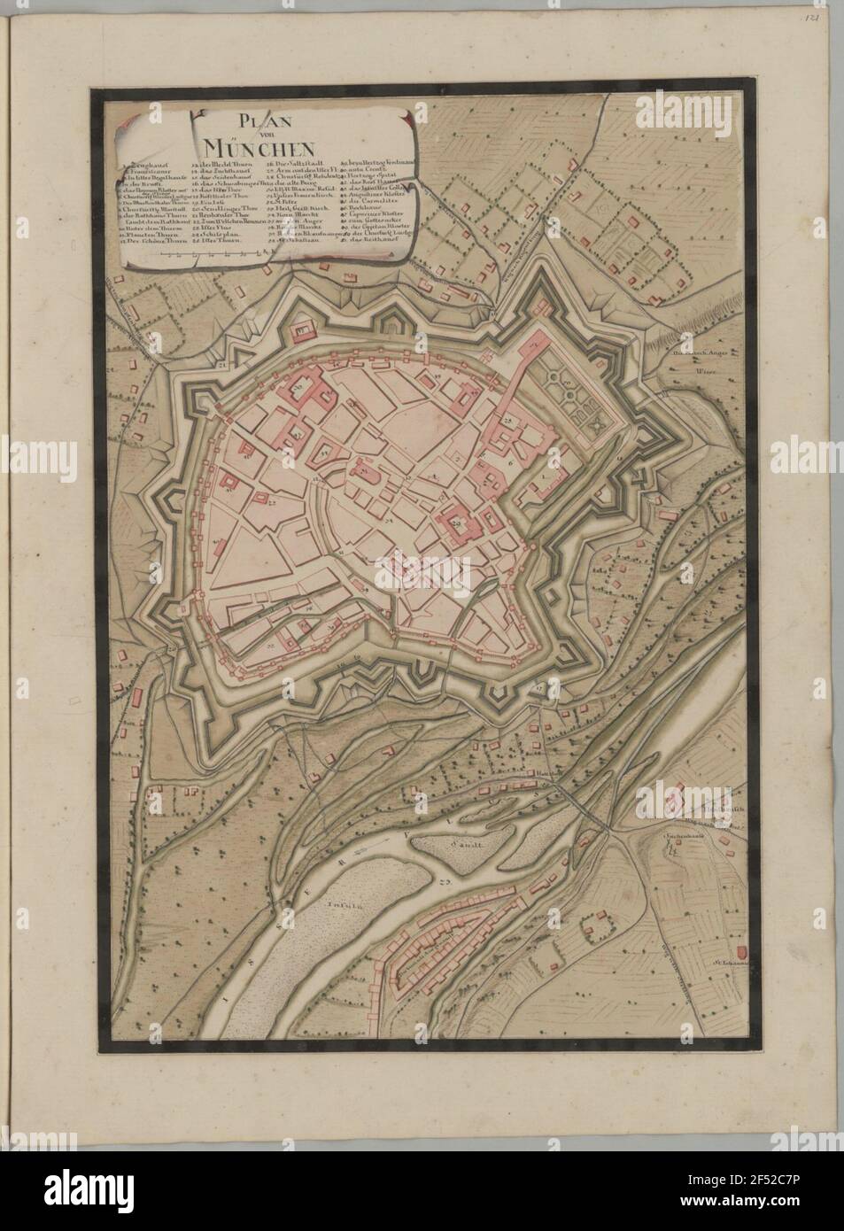 Plan of munich hi-res stock photography and images - Alamy