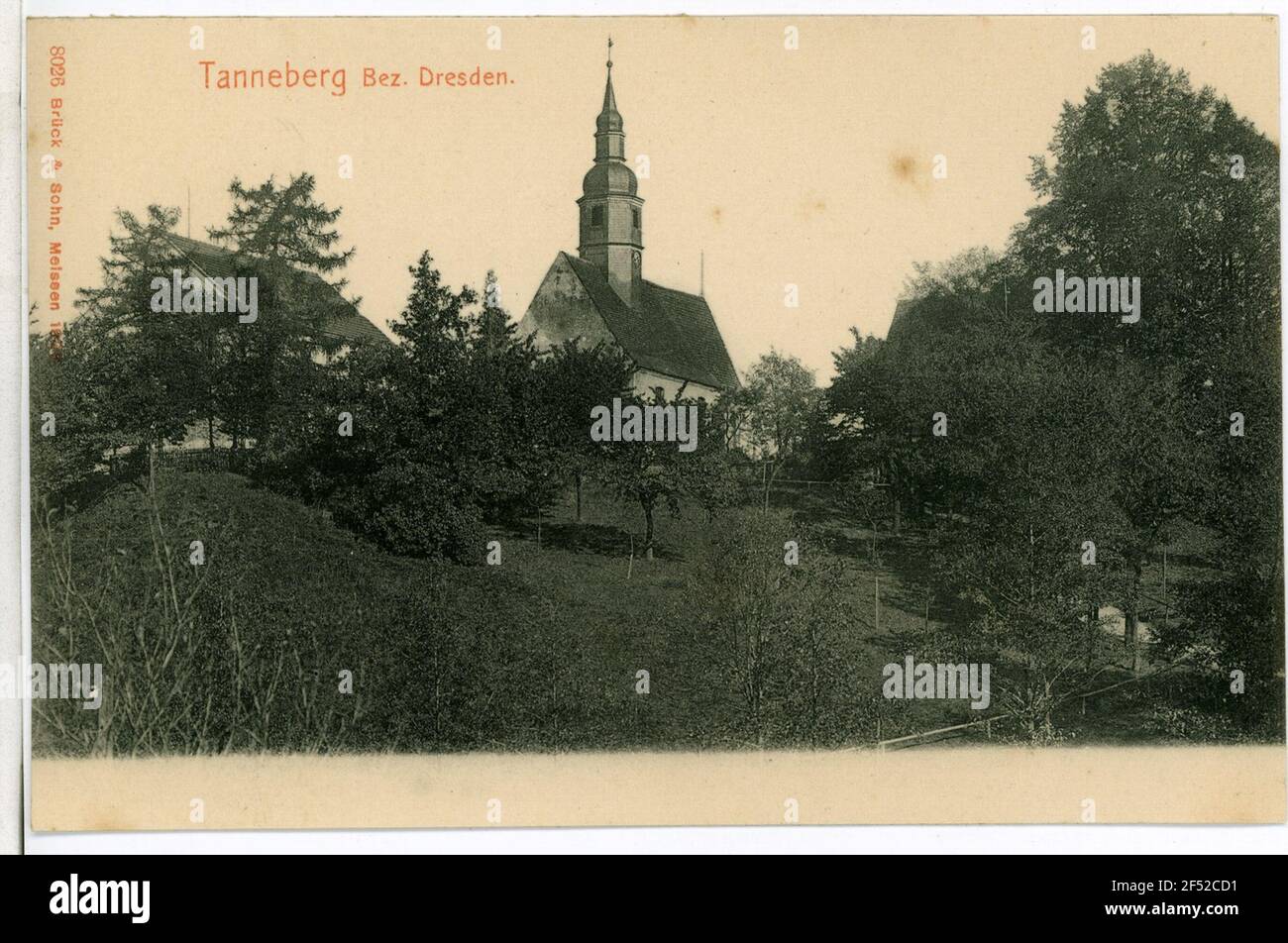 church Tanneberg. church Stock Photo - Alamy