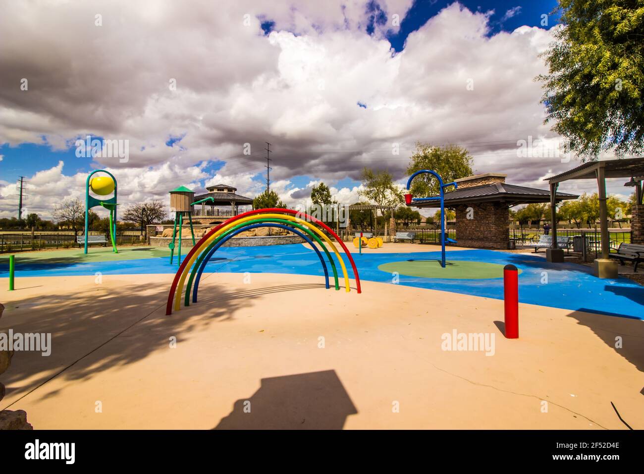 Water Cooling Area With Various Water Stations Stock Photo - Alamy