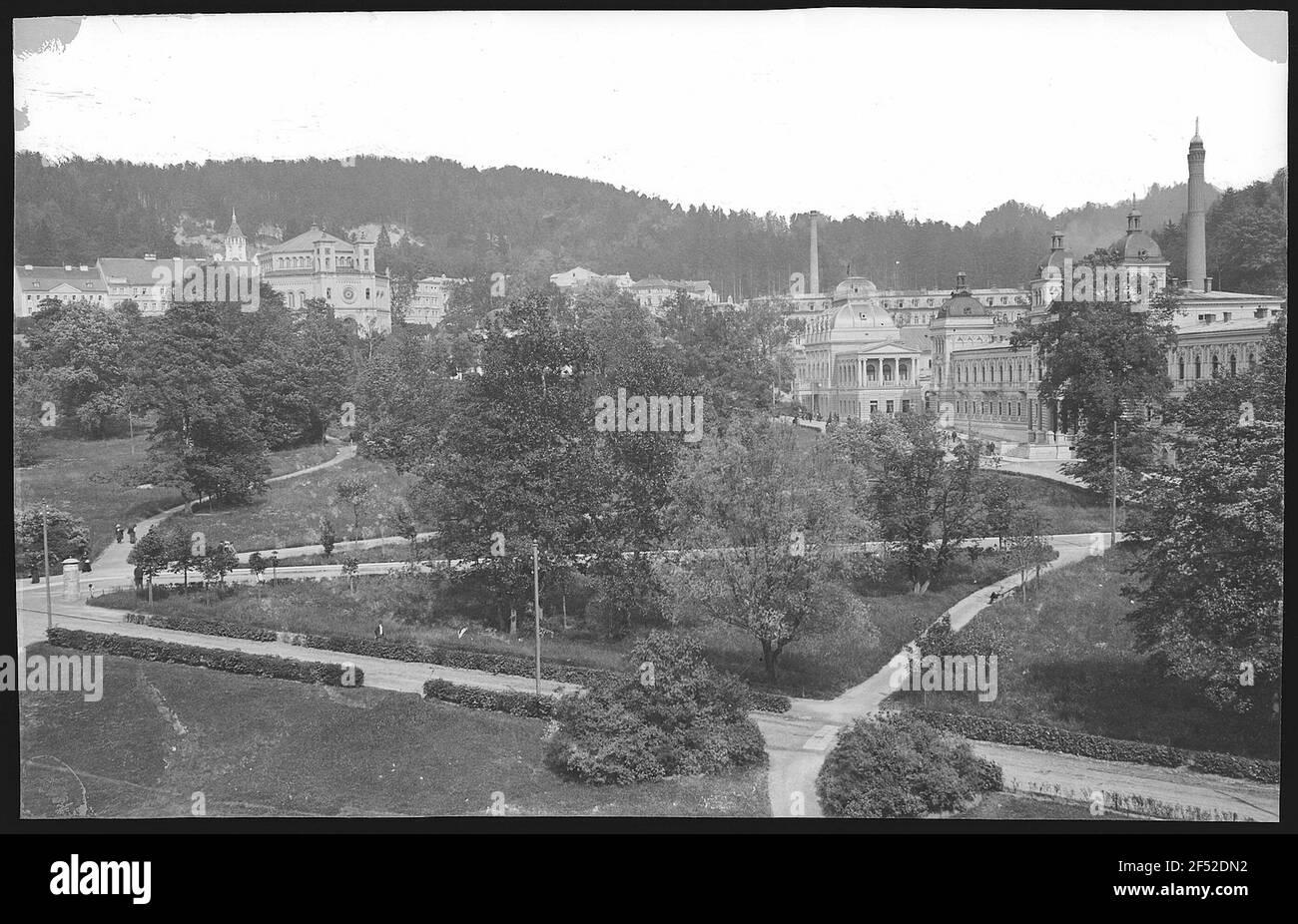 Marienbad. View of Marienbad Stock Photo - Alamy