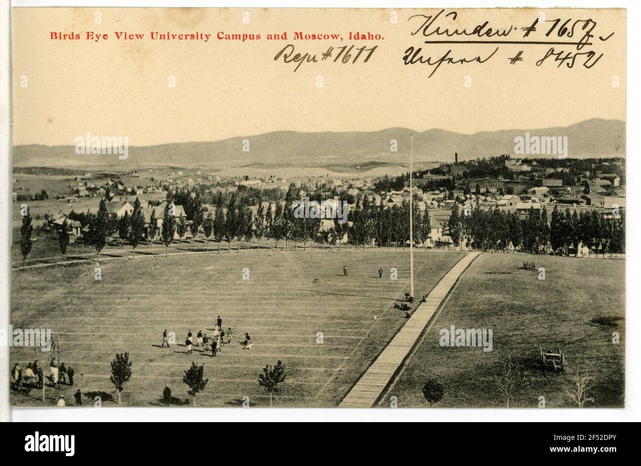 Birds Eye View University Campus and Moscow Moscow. Birds Eye View ...
