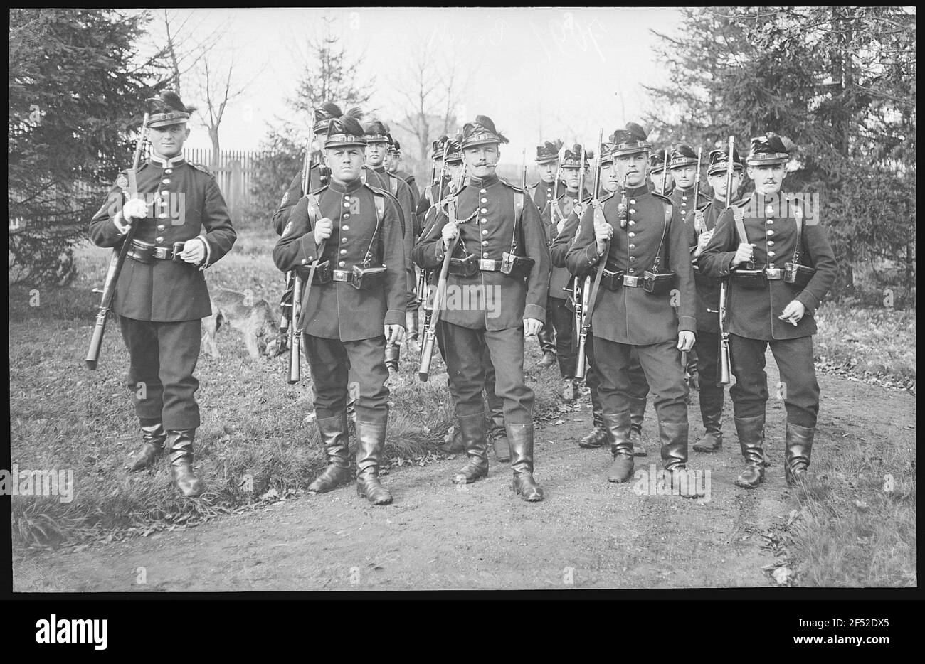 Soldiers shooting range Black and White Stock Photos & Images - Alamy