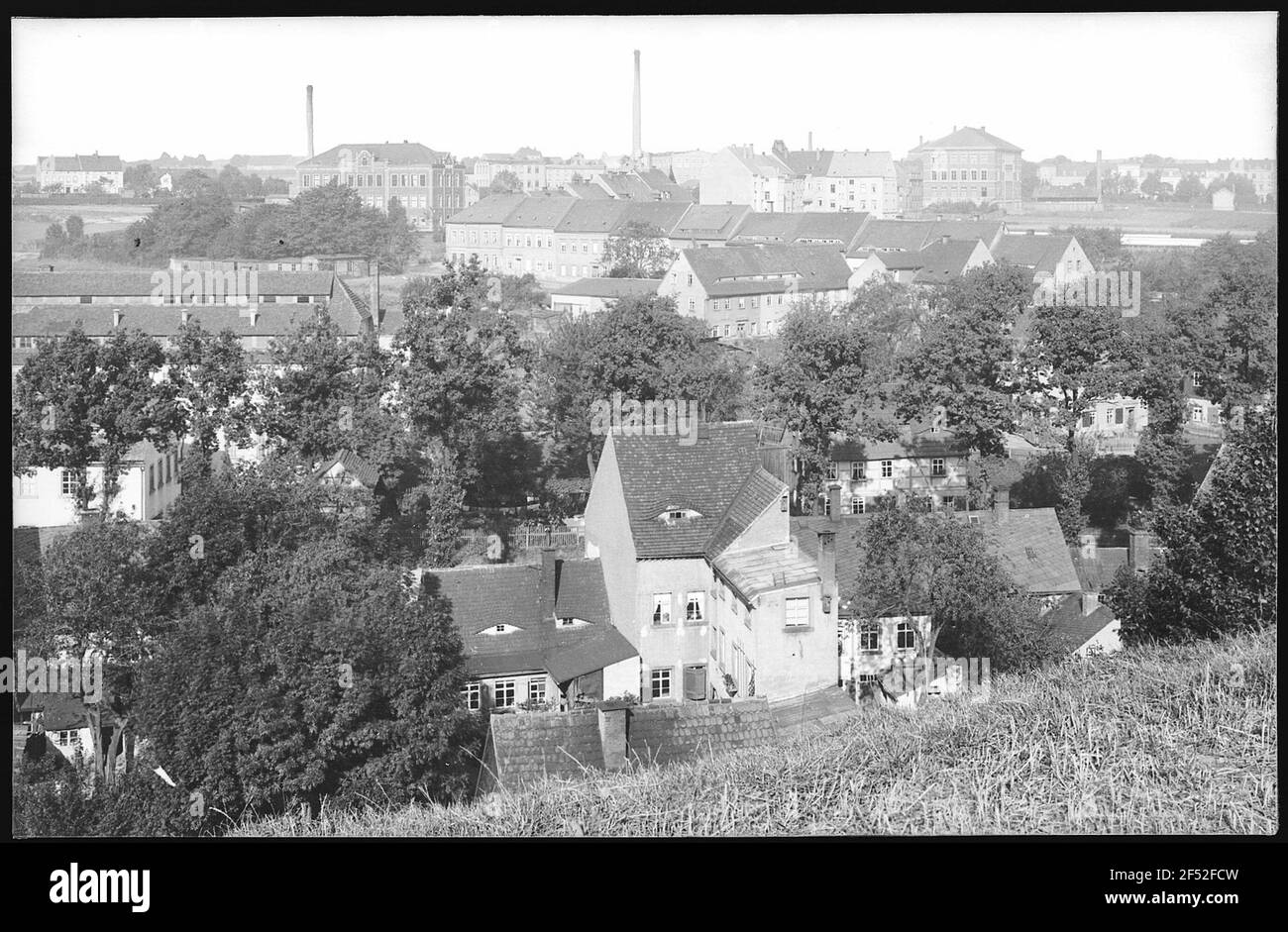 Hainichen. View over Hainichen Stock Photo - Alamy