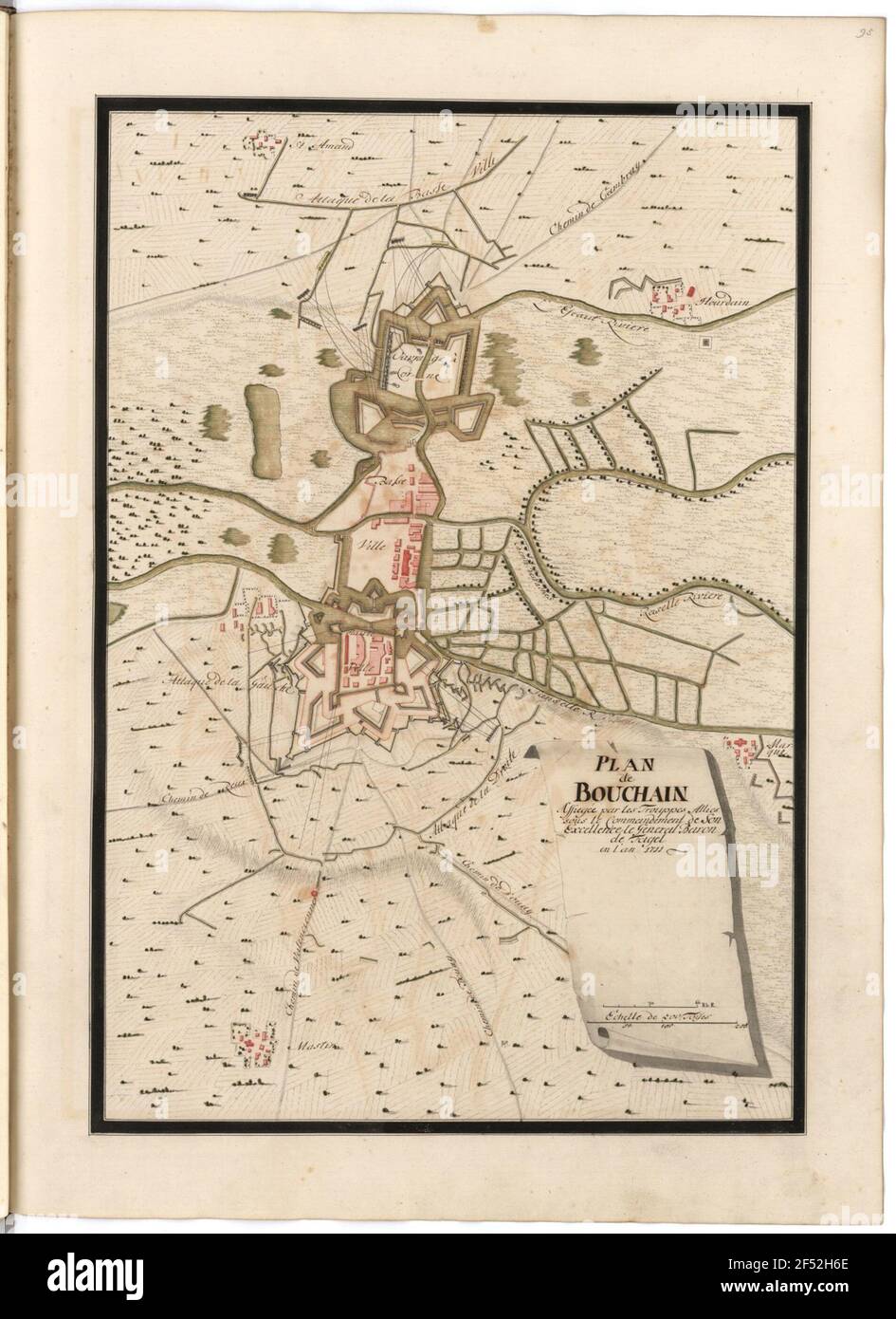 Map of bouchain hi-res stock photography and images - Alamy
