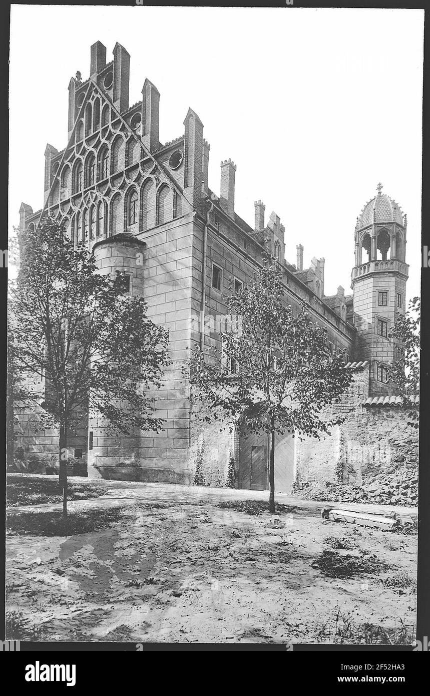 Martin luther reformation wittenberg Black and White Stock Photos ...