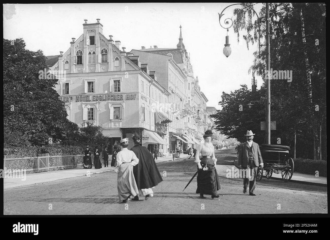 English hotel resort Black and White Stock Photos & Images - Alamy