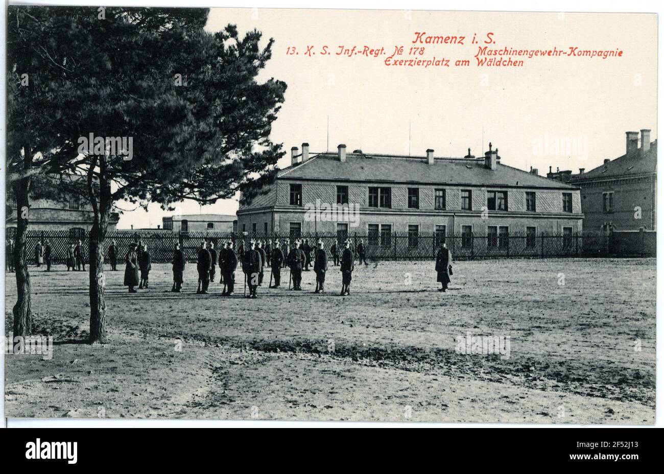 Exercise square on the grove Kamenz. Exercise square on the grove Stock ...